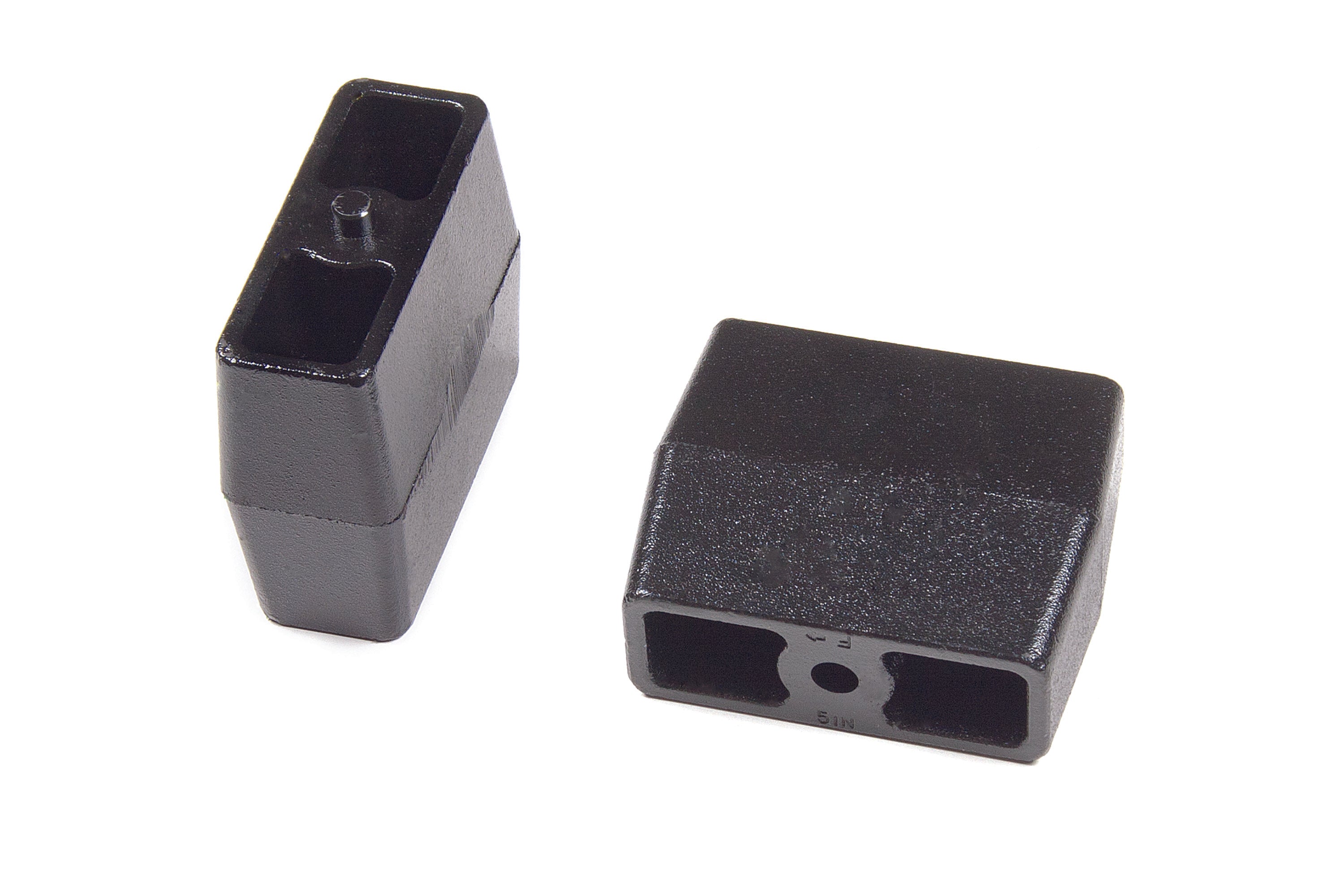 Rear Lift Blocks - Flat - 5/8 in Pin - Cast Iron | 5 Inch Lift | Unive ...